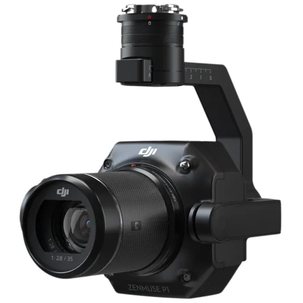 DJI Zenmuse P1 45MP Full-Frame Camera with 35mm lens (includes DJI ...